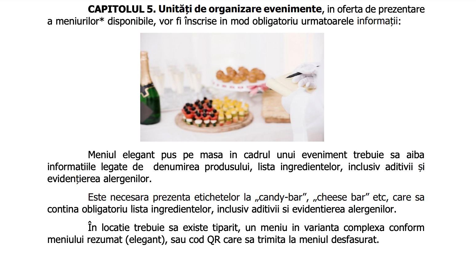 Ghid ANPC secțiune evenimente